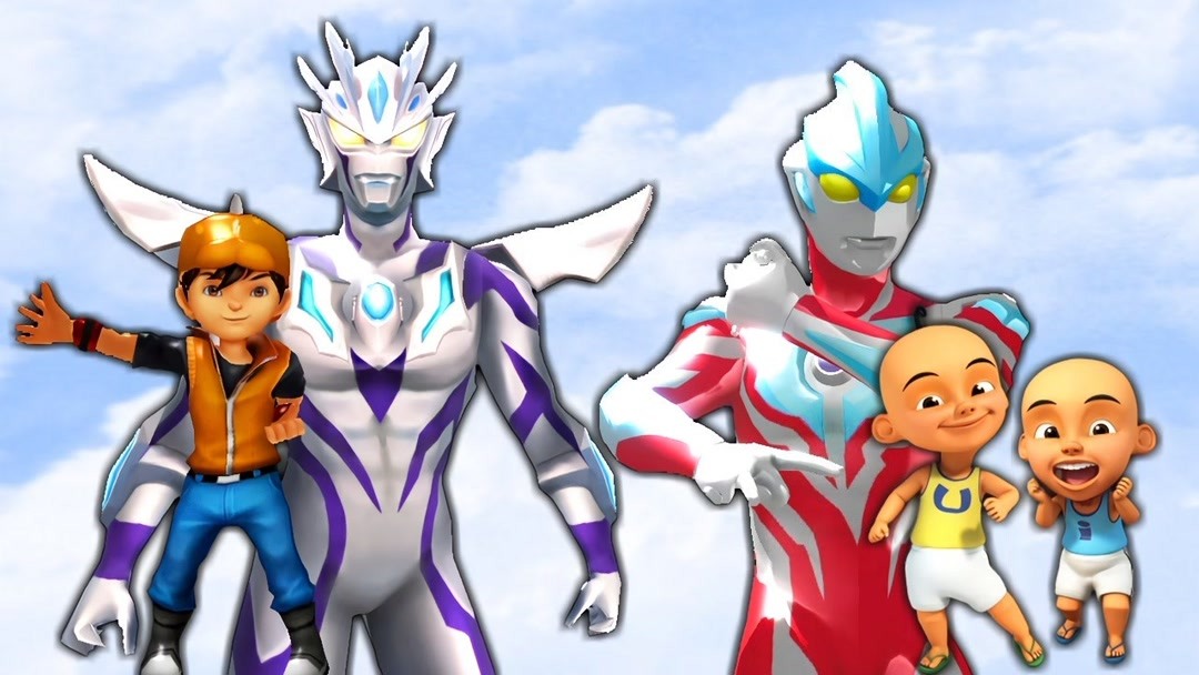 奥特曼 哆啦A梦与奥特曼跳舞