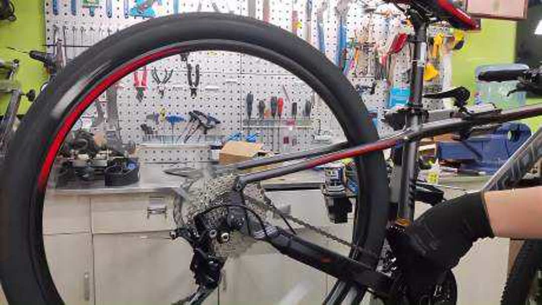 车店禧玛诺技师,详细讲解山地车后变速与前变速调整的调整教程