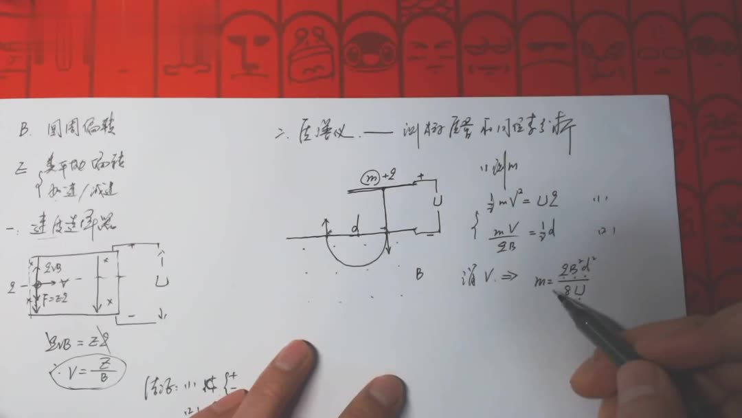 现代技术应用—速度选择器和质谱仪