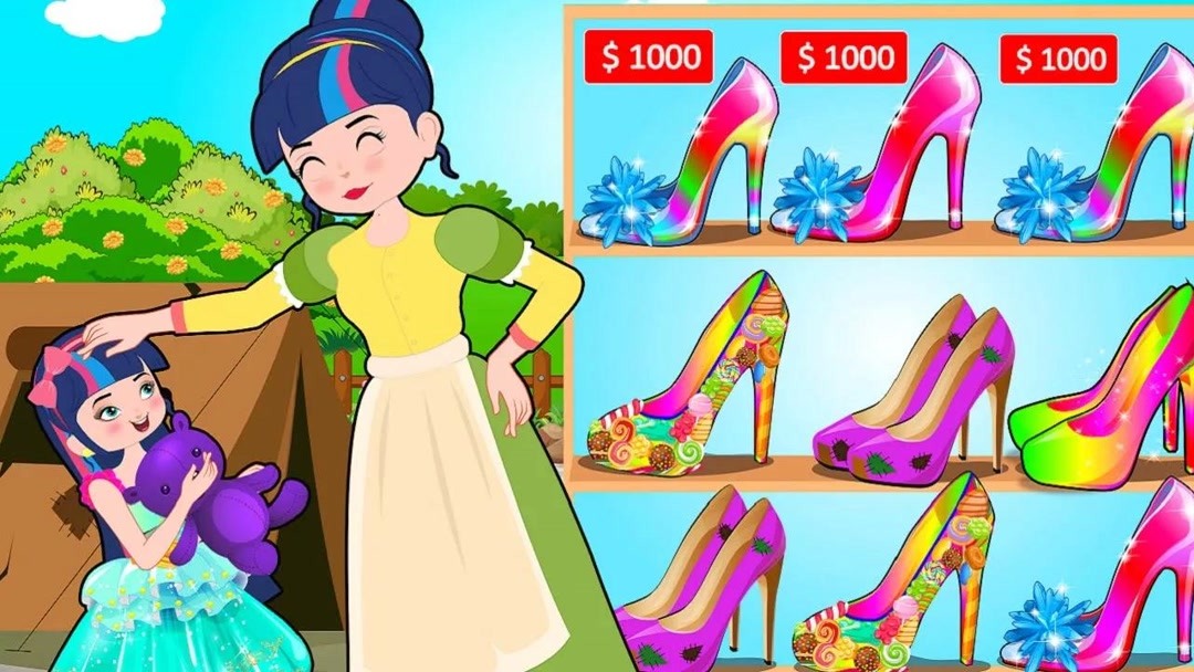 魔法小公主动画故事 第4集 鞋子之间的选择