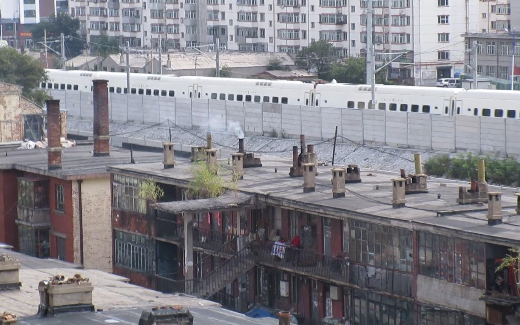 2018.09.24 哈尔滨西—佳木斯 57701次(哈佳铁路中秋体验列车)