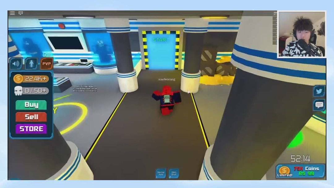 小飞象解说:Roblox超级英雄模拟器,为了保卫地球之间复仇者联盟