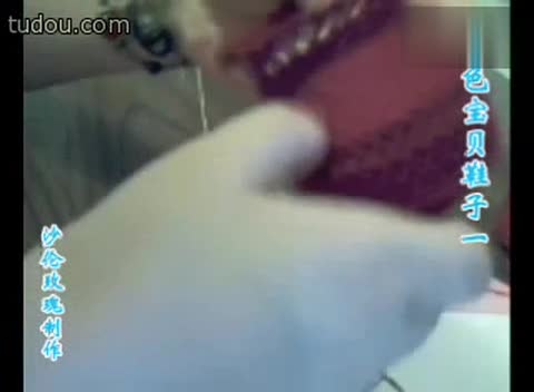 手工编织 宝宝鞋子的织法 第六集