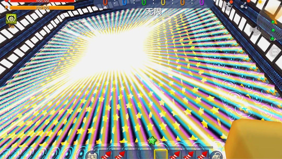 迷你世界:这是一个考验方向控制的玩法!