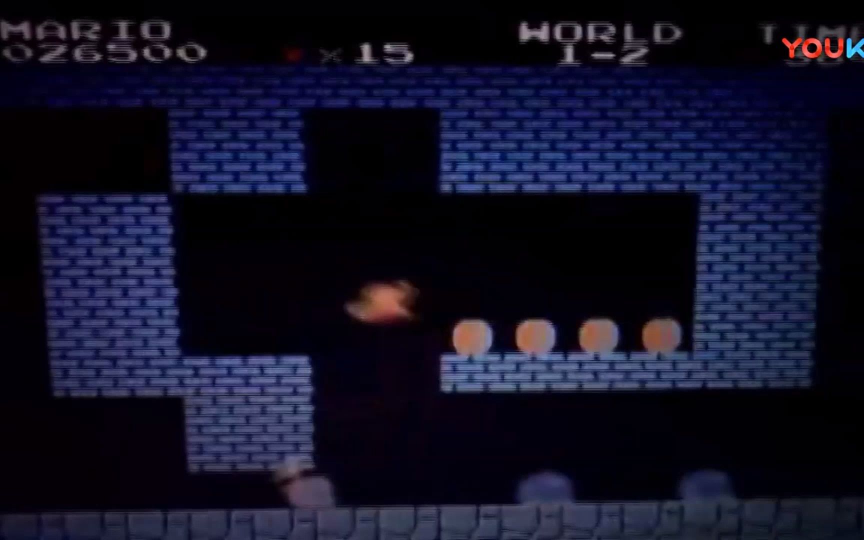 【世界纪录】『超级玛丽1代/超级马里奥』野战天王难度全程小不点禁...