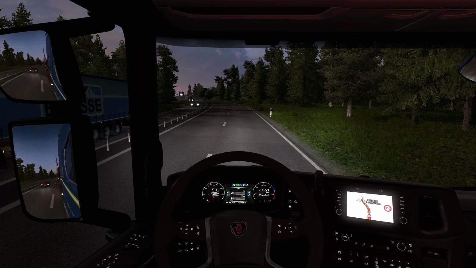 欧洲卡车模拟2 #10 日常运货 给4S店运送轿车 这回迟到.