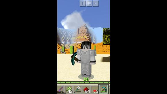 我的世界:这材质包好卡,好真实。