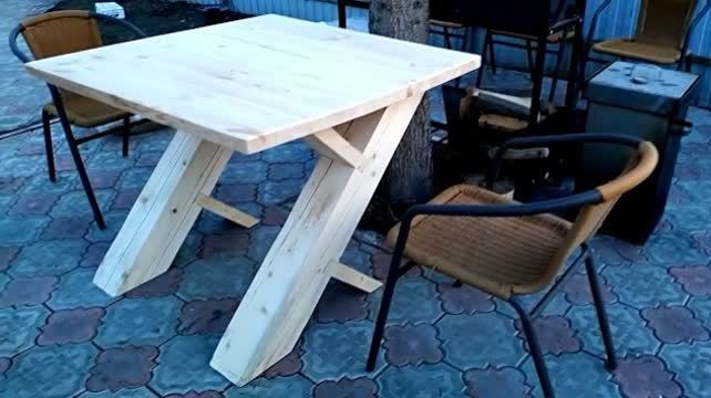 教你如何自制一张漂亮的木桌,快来学习一下吧,很结实耐用