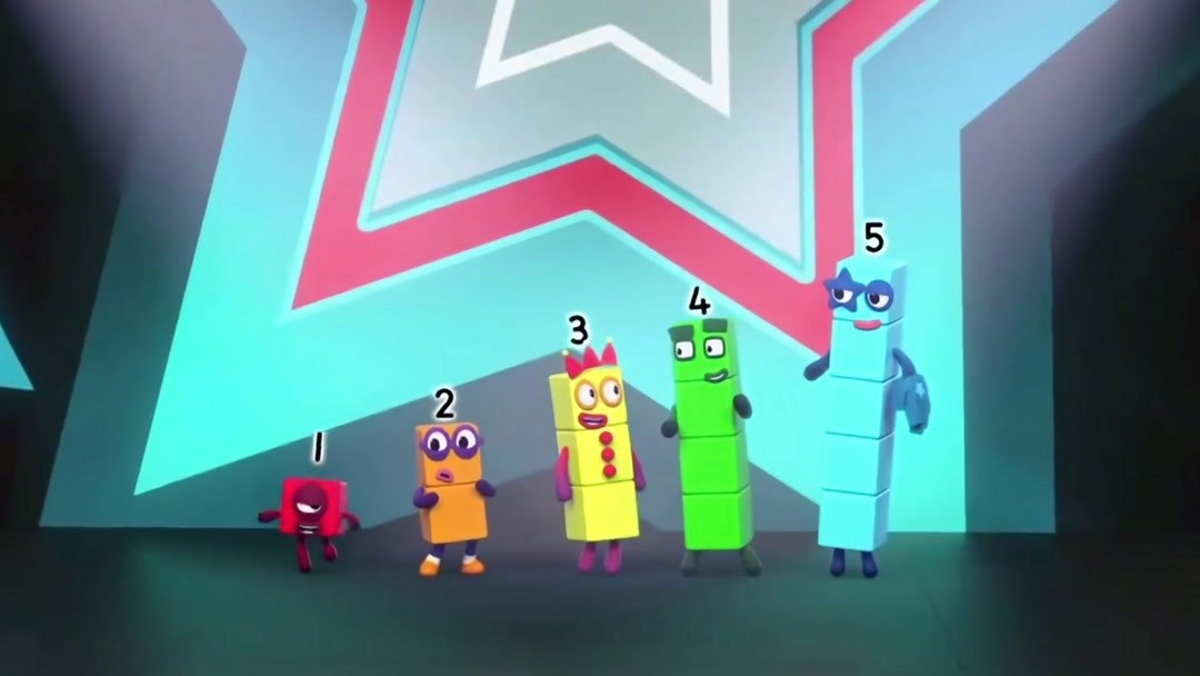 数字积木 搞笑动画:5兄弟给我们带来了什么节目 准备好了吗?