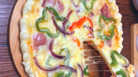 不用烤箱教你做披萨,做法简单营养美味,干净又卫生,学会自己做