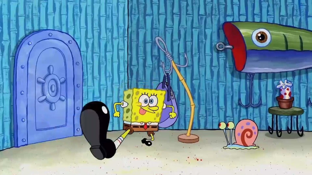 海绵宝宝: 带回一只奇怪的海绵宝宝