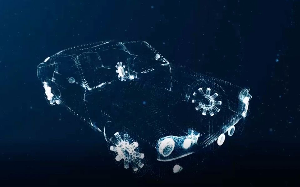 【AE教程】AE特效教程,Form粒子3D特效车,野马粒子特效车