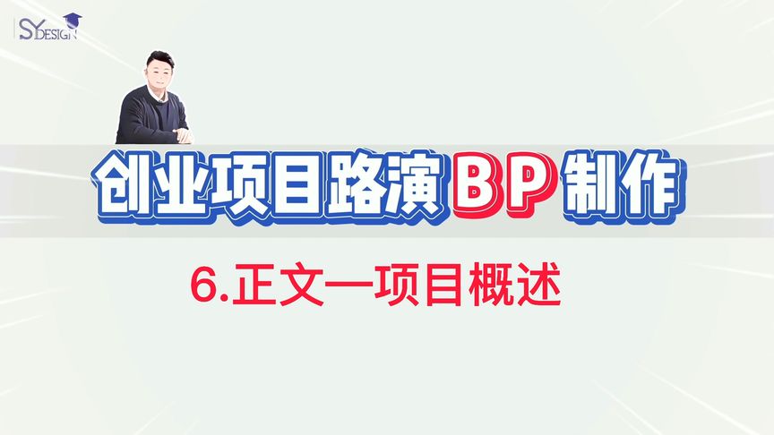 创投路演计划书 正文-项目概述