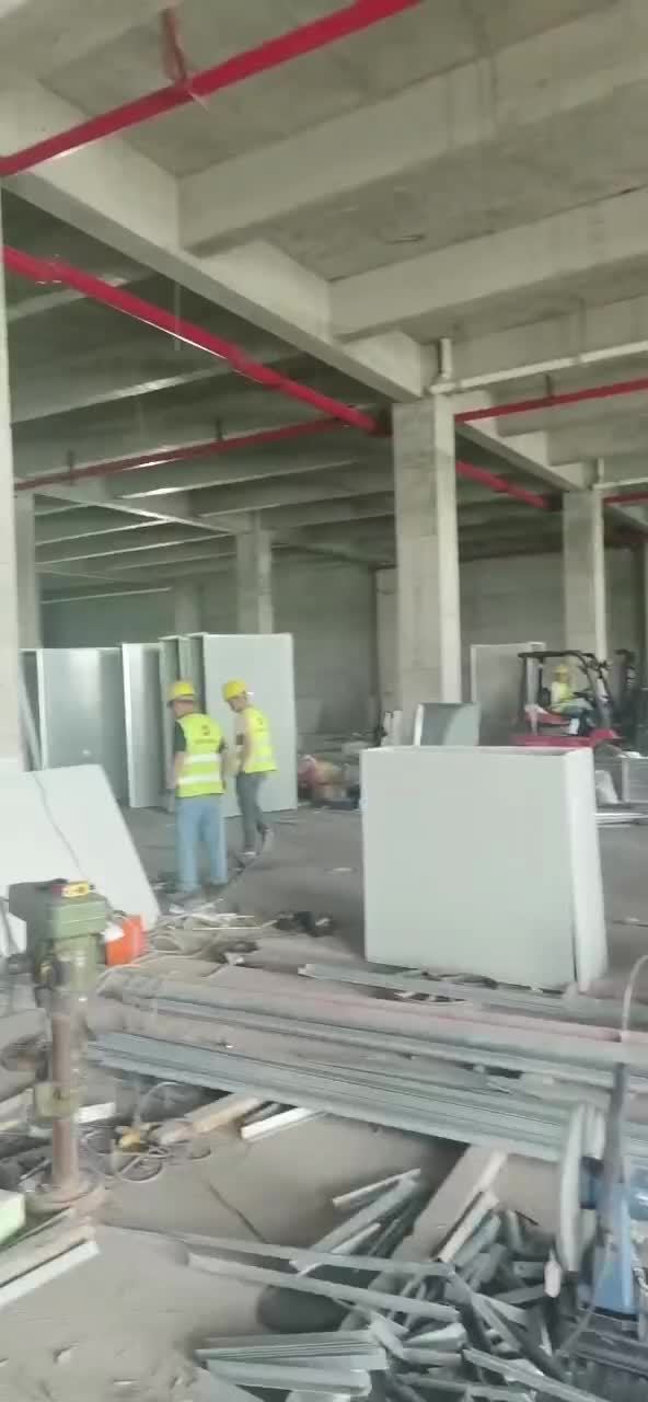 排烟风管现在施工