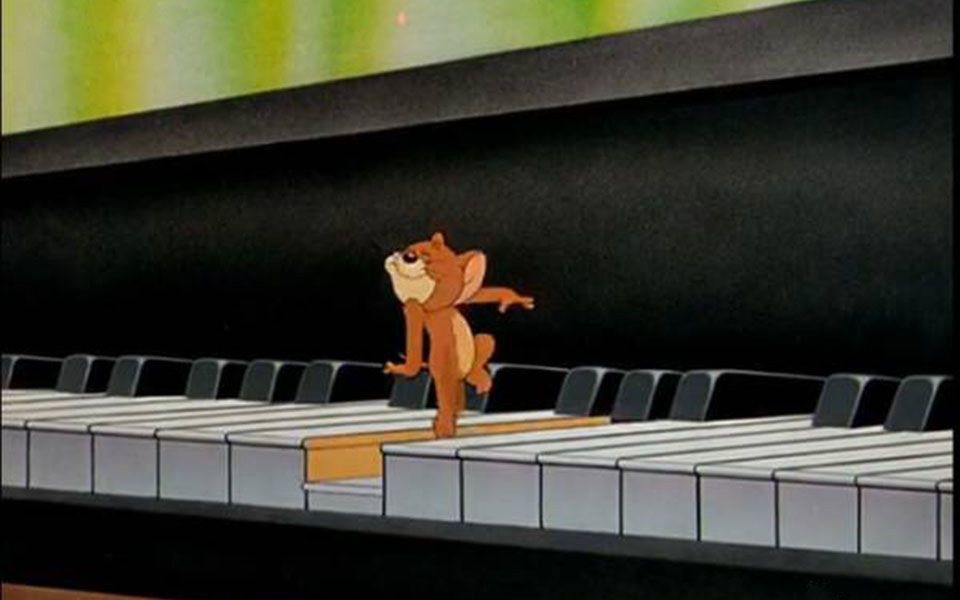【钢琴】猫和老鼠竟然是专业的!看了它们弹的跳音,真是靠实力拿的...