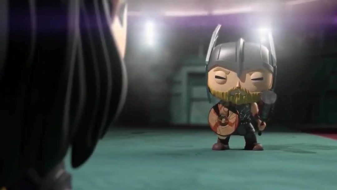 脑洞幽默动画,一场巅峰之战却被绿巨人霸气登场给搅乱了!