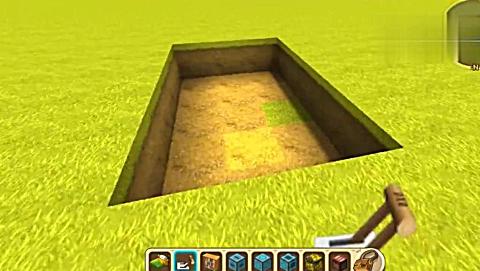 搞笑游戏: 迷你世界教大家制作滑动小屋