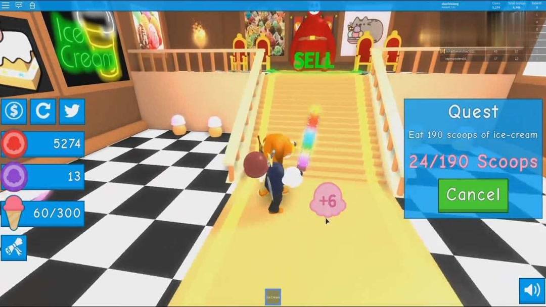 小飞象解说 Roblox冰激凌模拟器 1000个冰激凌球是什