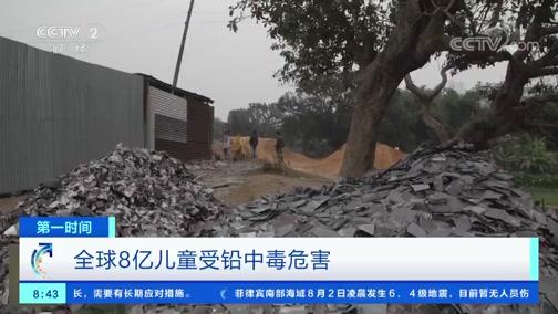 [第一时间]全球8亿儿童受铅中毒危害