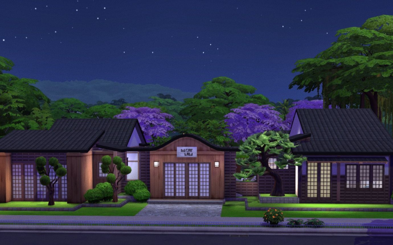 【模拟人生4速建】纯图欣赏/定制版NOCC日式6+1公寓☼☀