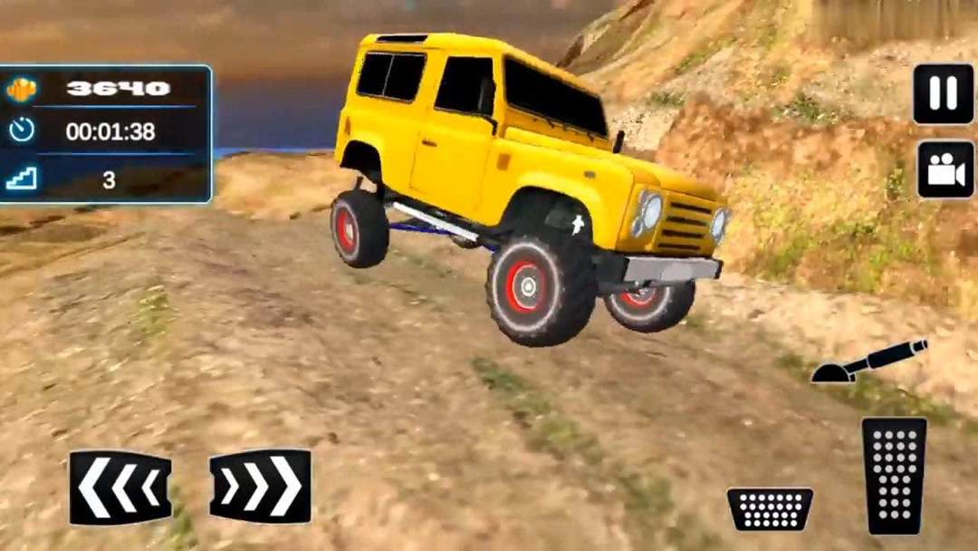 越野吉普LX驾驶模拟器,在崎岖的上路驾驶最新4x4 SUV!