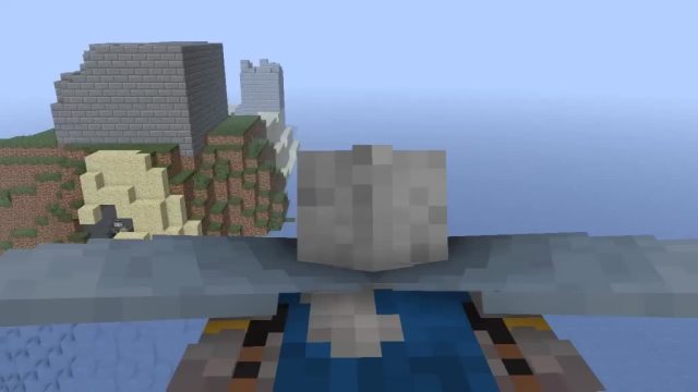 我的世界MC动画:空岛大战