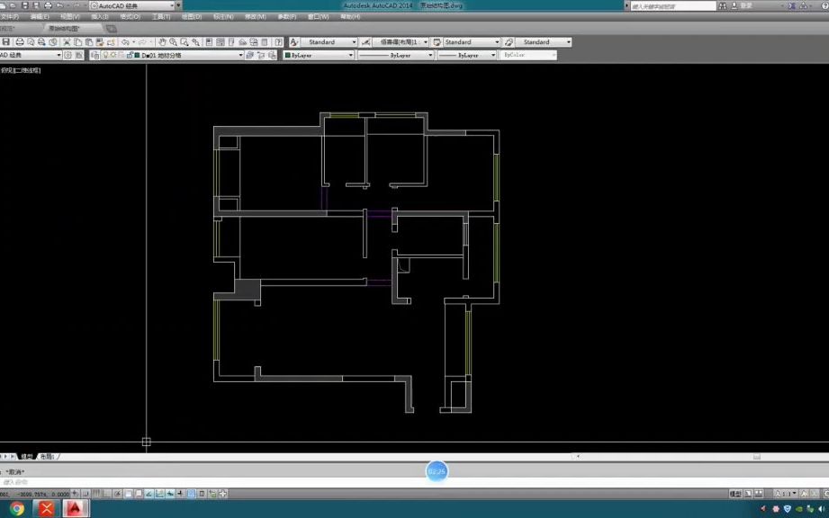 如皋CAD软件使用 原始结构图应该怎么画