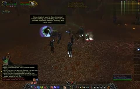 魔兽世界WLK巫妖王之怒死亡骑士新手任务链最后任