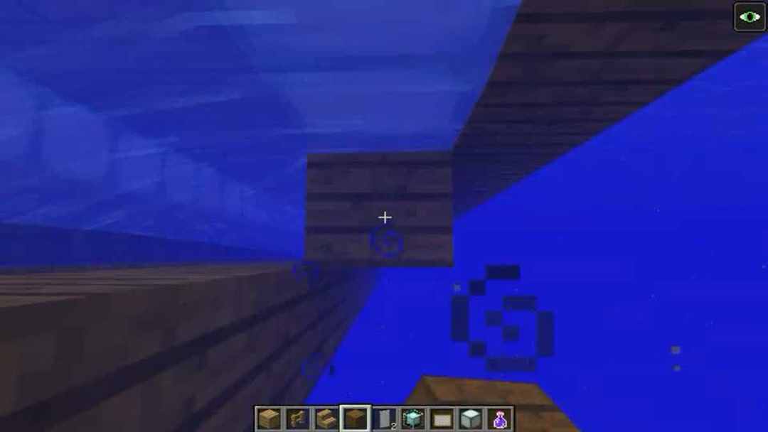 我的世界:重新建造一下船底部分让我的大船内部空间很完美的!