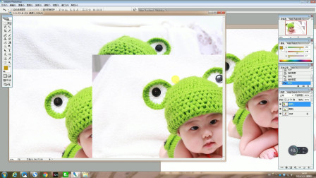 ps大木教大家如何利用PS工具移动图片和放大缩小