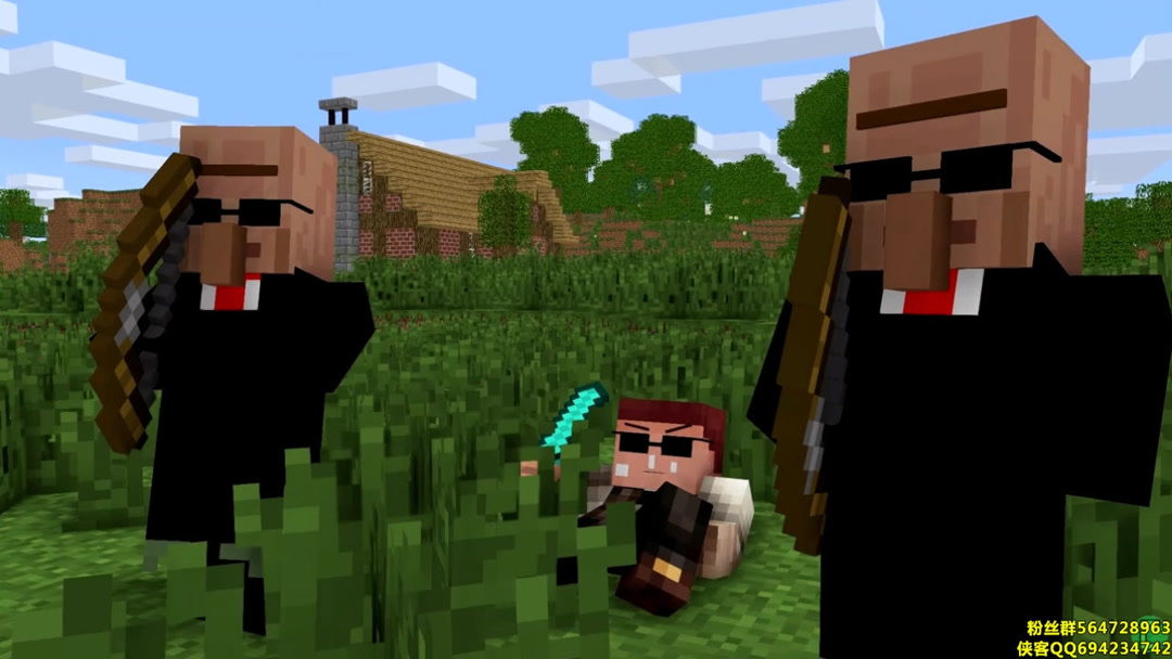 我的世界动画片 高手如何对付僵尸