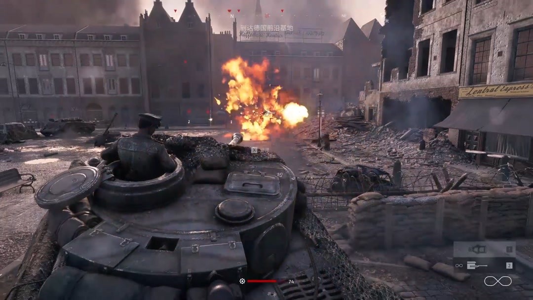 战地5 剧情模式 游戏解说 09 这时BUG了吗谁能告诉我