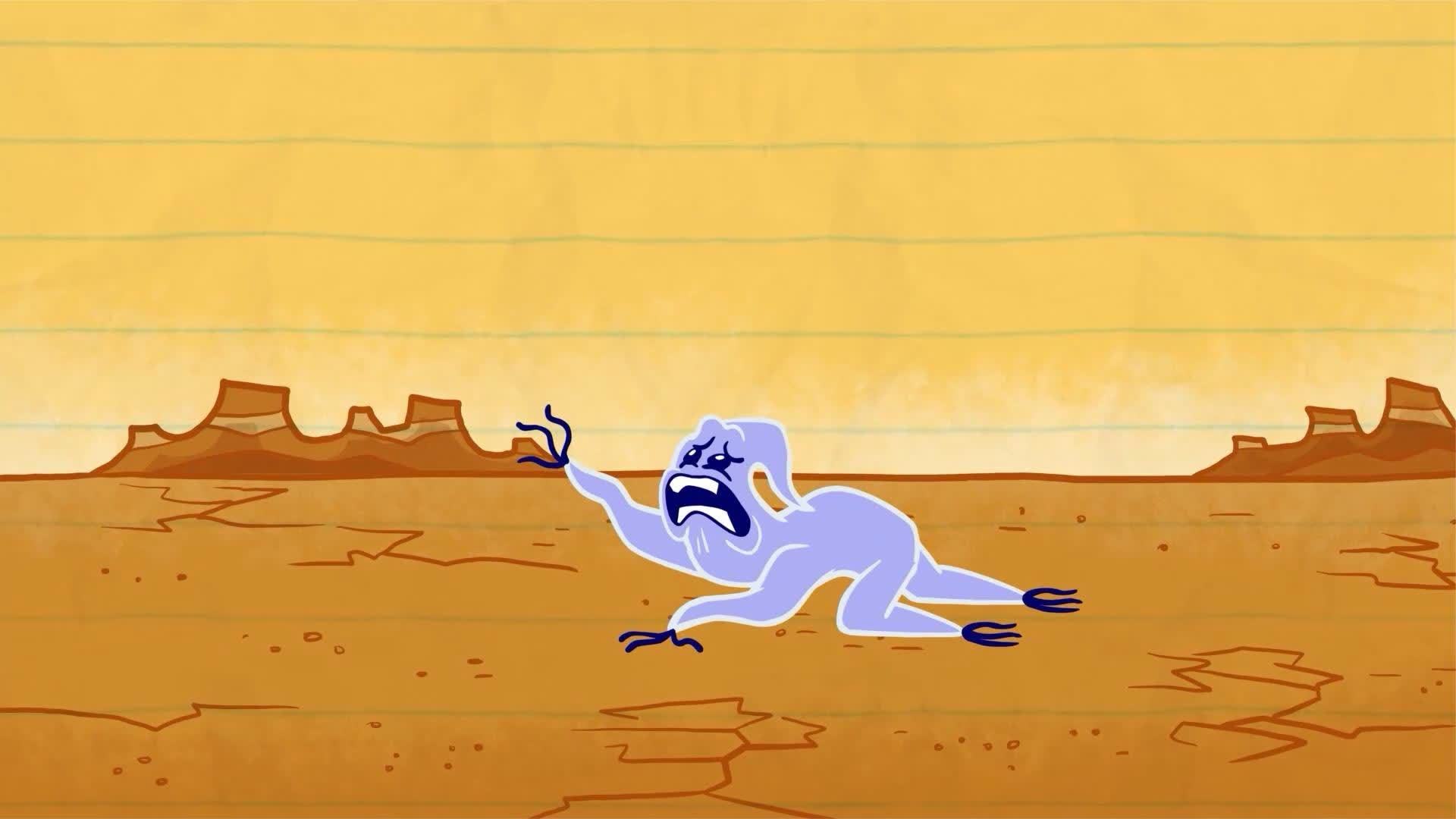 变笨后,脑细胞的一次自救行动创意铅笔动画