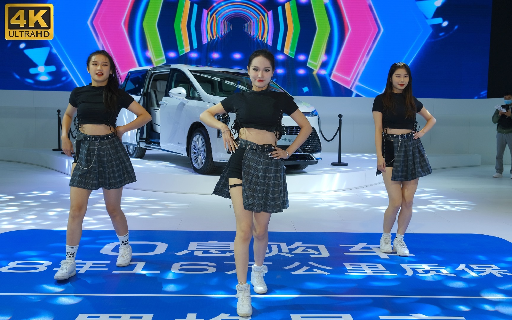 2022年12月,别克展台美女舞蹈 南宁车展4K