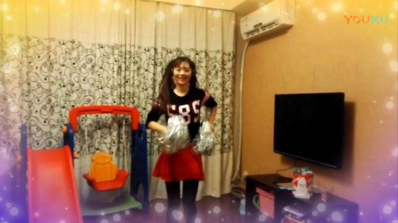 姐姐化身拉拉队队长,在家跳居家啦啦操,简单易学!