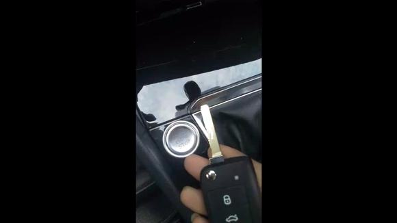 新款速腾一键启动