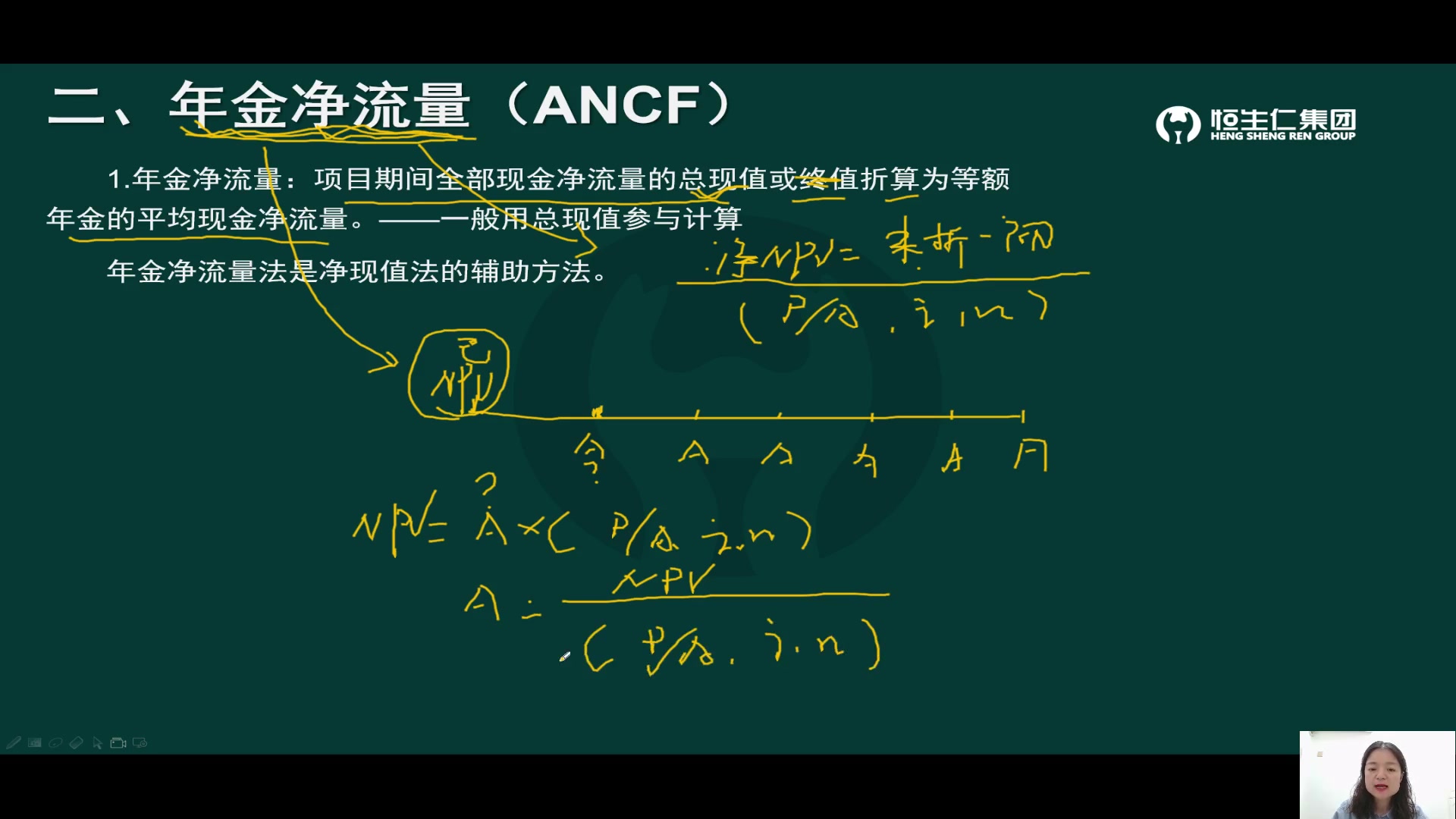 中级财管课+年金净流量