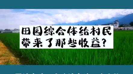 田园综合体给村民带来哪些收益?#田园综合体#休闲农业园区#农业...