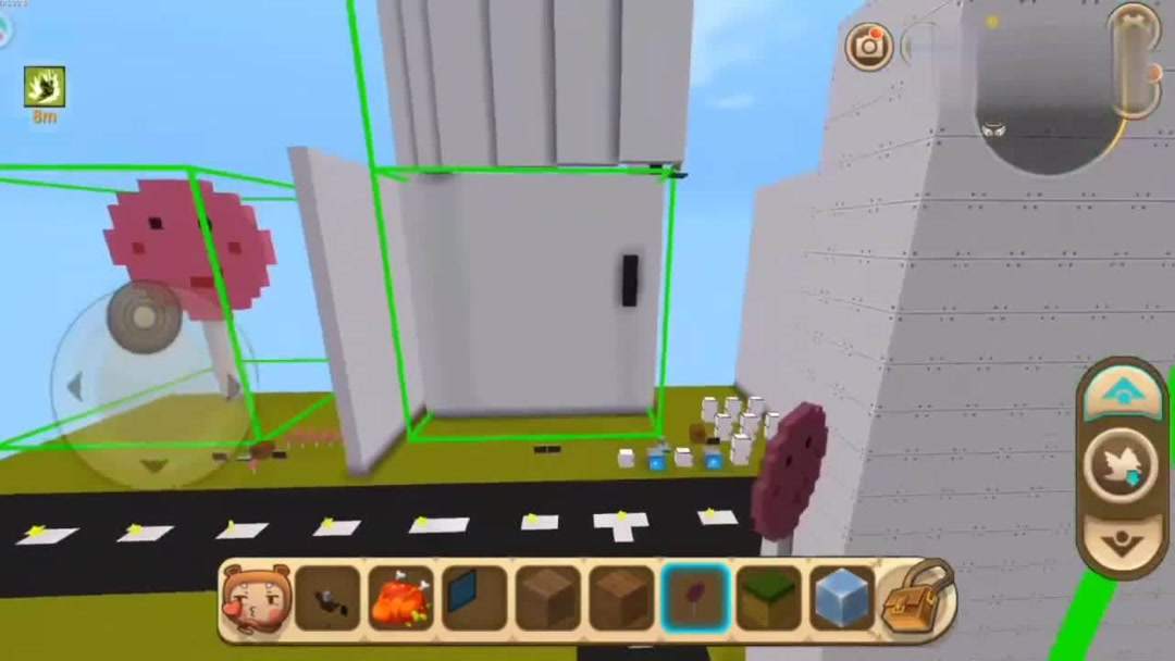 迷你世界 缩小技术模型工作台,来台电视机