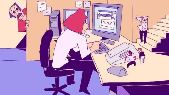 画风狂野但是非常励志的职场动画短片,给正在努力坚持的你