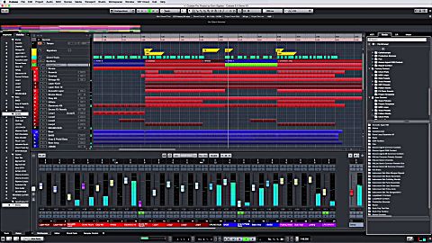CUBASE9.5新功能-02.界面布局2.0