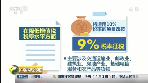 [中国财经报道]深化增值税改革具体措施今起实施