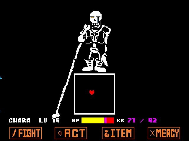 全然不信的Papyrus通关