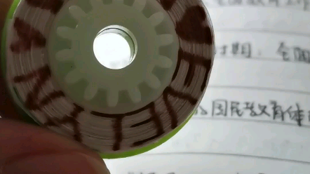 【假手工】考试前闲出 的我觉得用完的修正带太浪费了扣出来做成了...