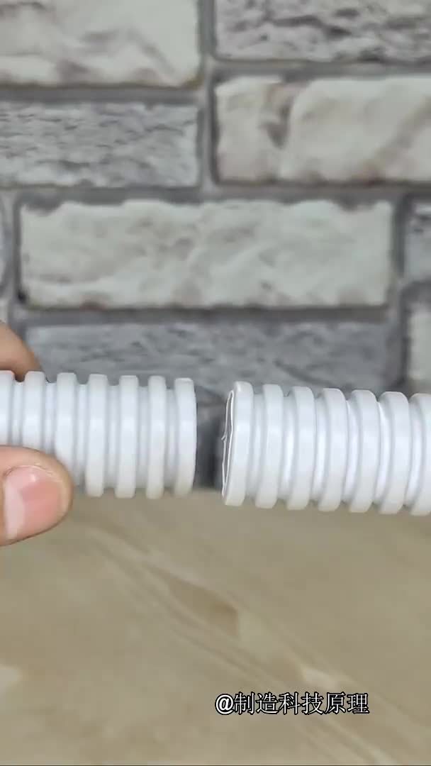 波纹管的连接,好用的技巧