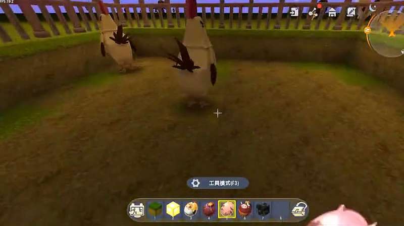 一次游戏解说之迷你世界怎么驯服战斗鸡让它巡逻