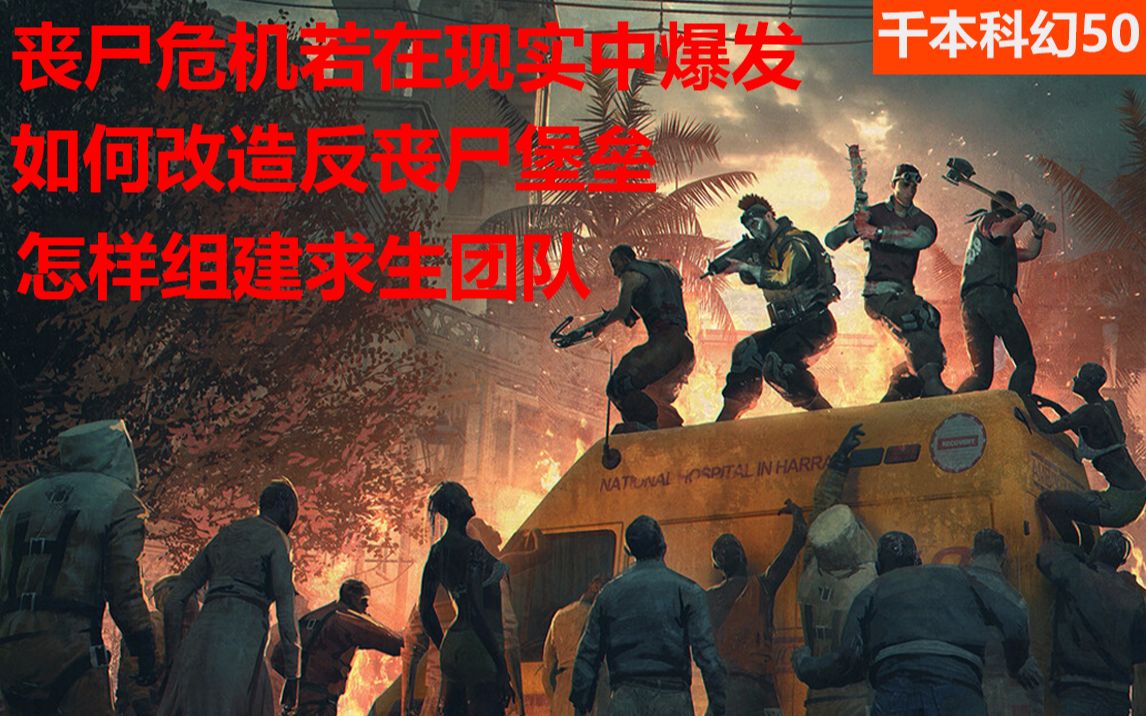 丧尸末日来袭,如何DIY反丧尸堡垒,建立灭尸团队【千本科幻50】