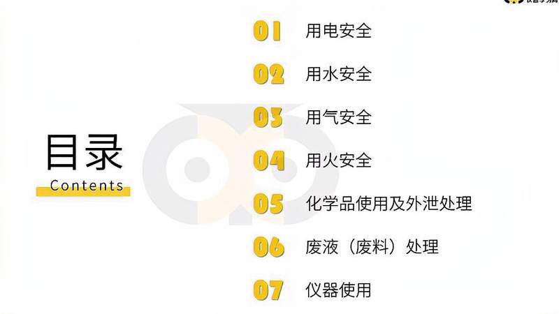 实验室安全及化学品使用(三)