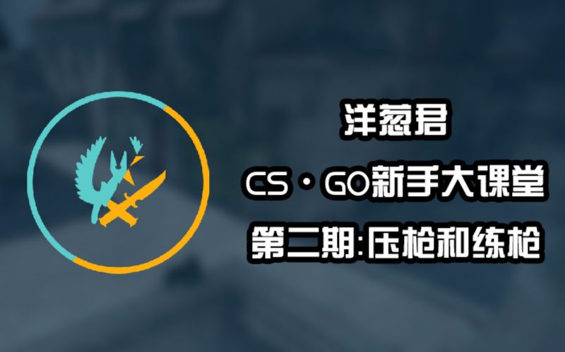 【CSGO教学】快速了解和掌握如何压枪与练枪~