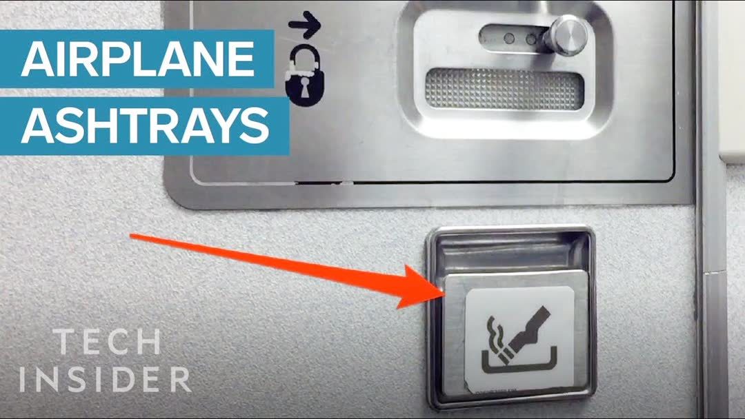 日常科普,你知道为什么飞机上明明禁烟还要设置烟灰缸吗